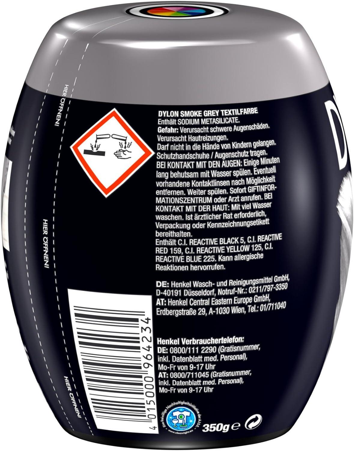 Dylon All in 1 Textile Paint in Smoke Grey - Transform Your Fabrics ...