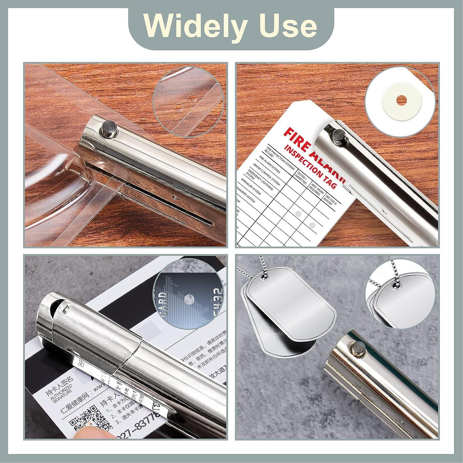 Heavy Duty Single Hole Puncher | Long Reach Reduced Effort 2-Inch Deep ...