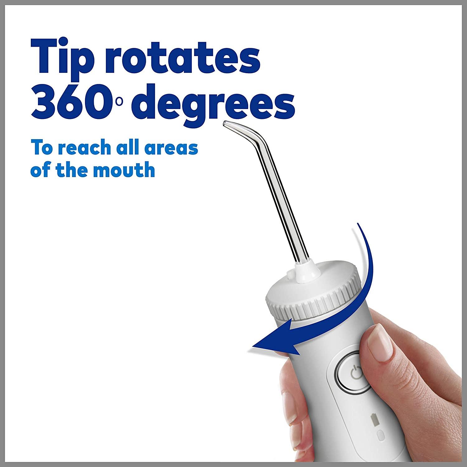 Waterpik WF-10W10 Cordless Select Oral Irrigator - Portable ...