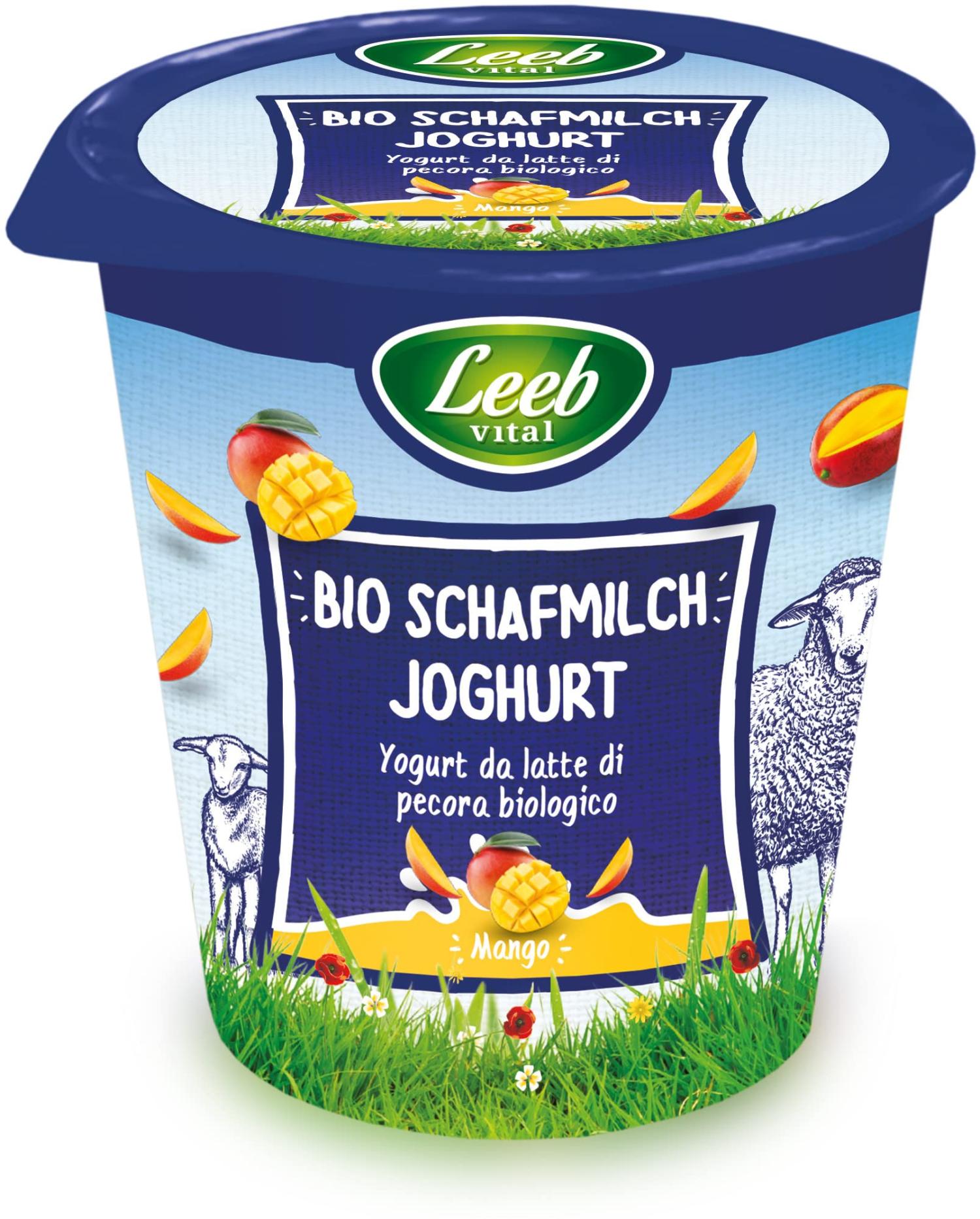 Buy BIO MIO Leeb Sheep Yoghurt Mango - Pack of 6 (125g Each ...