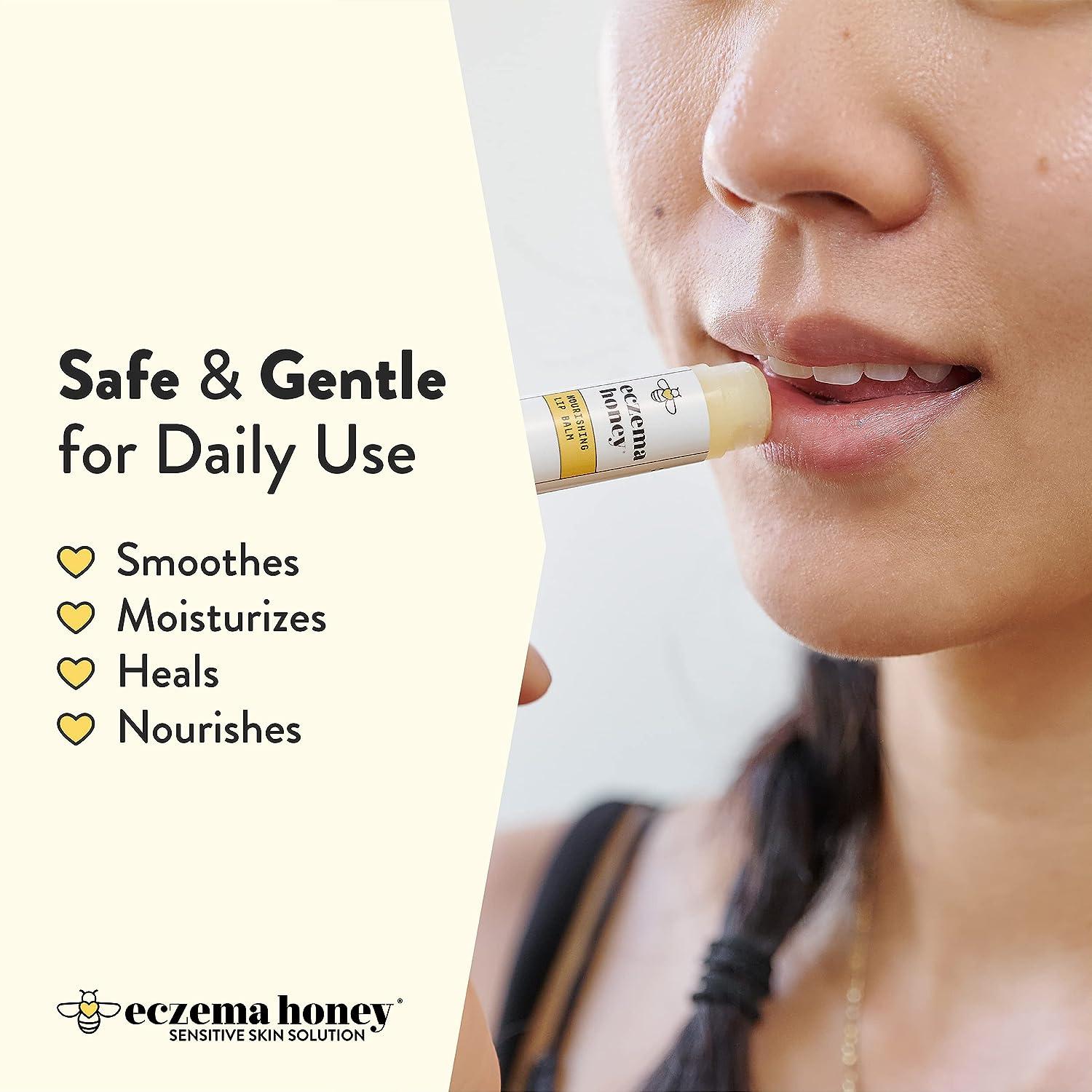 ECZEMA HONEY Nourishing Lip Balm - Repair Dry Cracked Lips ...