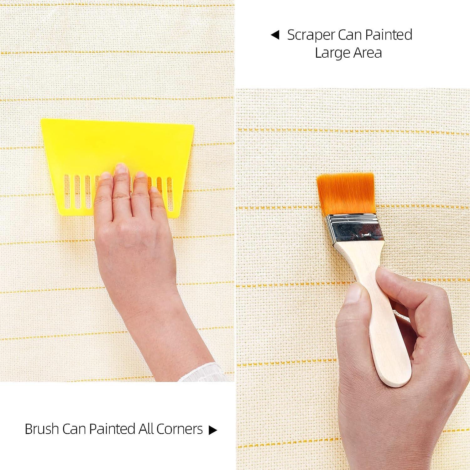 Monk Cloth Rug Tufting Kit with Yellow Marked Lines - 79x59 Inch ...