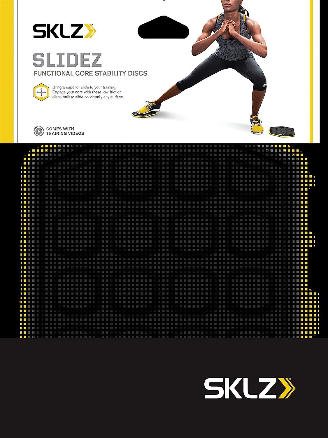Slidez Dual-Sided Exercise Glider Discs for Core Stability - Standard ...