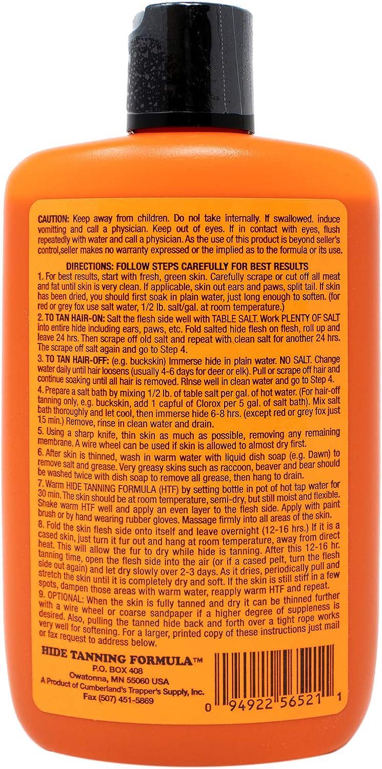 Kaizen8 Hide Tanning Formula & Fleshing Tool Set - Premium Solution for ...