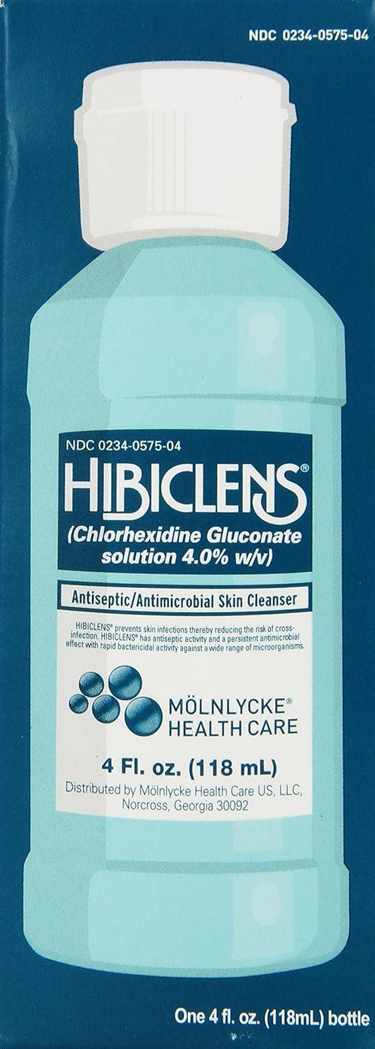 Hibiclens Antimicrobial Soap 4 oz (Pack of 2) - 4% CHG for Home and ...