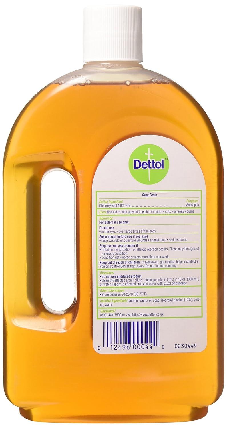 Dettol EVE SALES CORPRATION. Topical Antiseptic Liquid 25.35 fl.oz ...