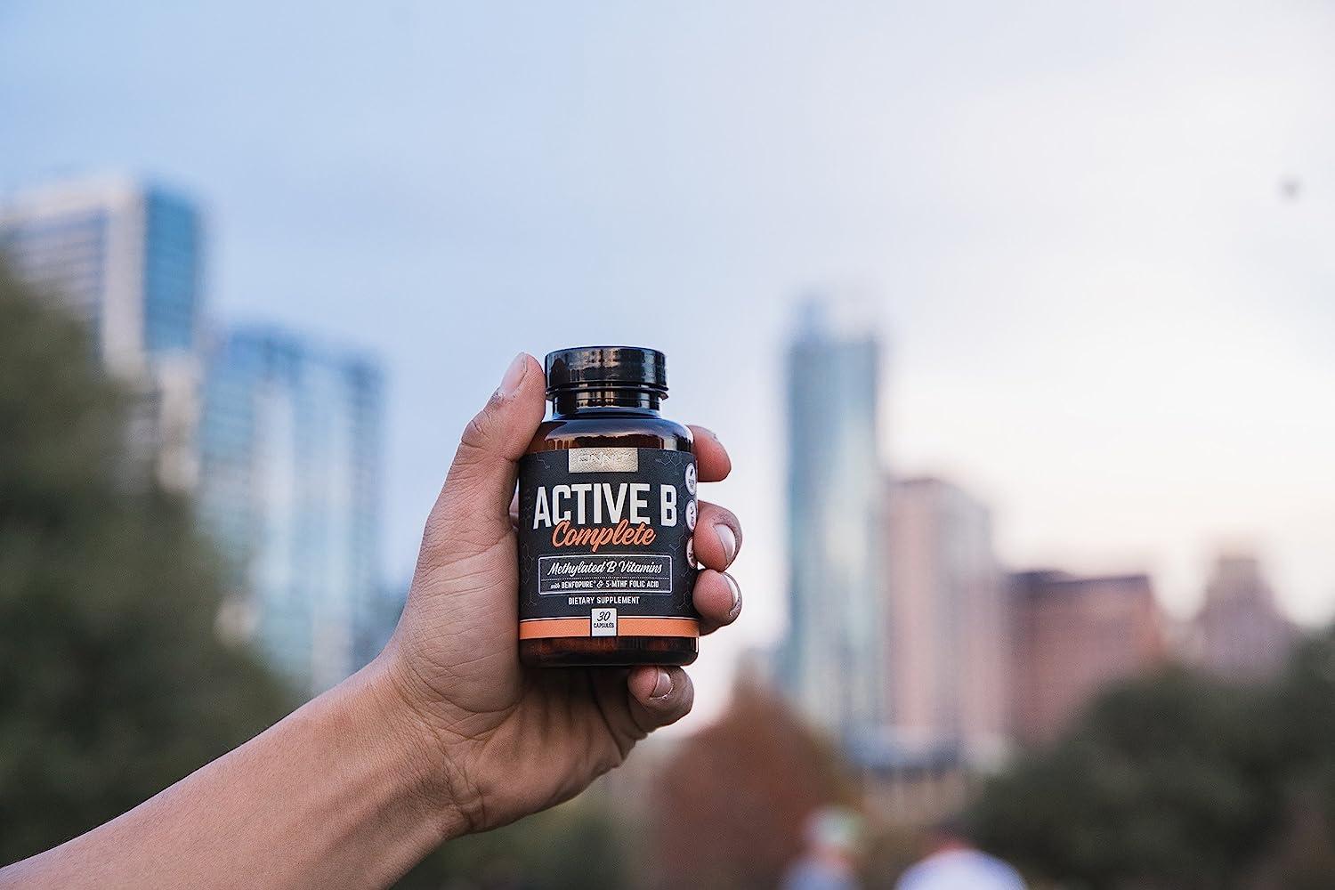 ONNIT Labs Active B Complete 30ct - Essential Daily Vitamin Supplement ...