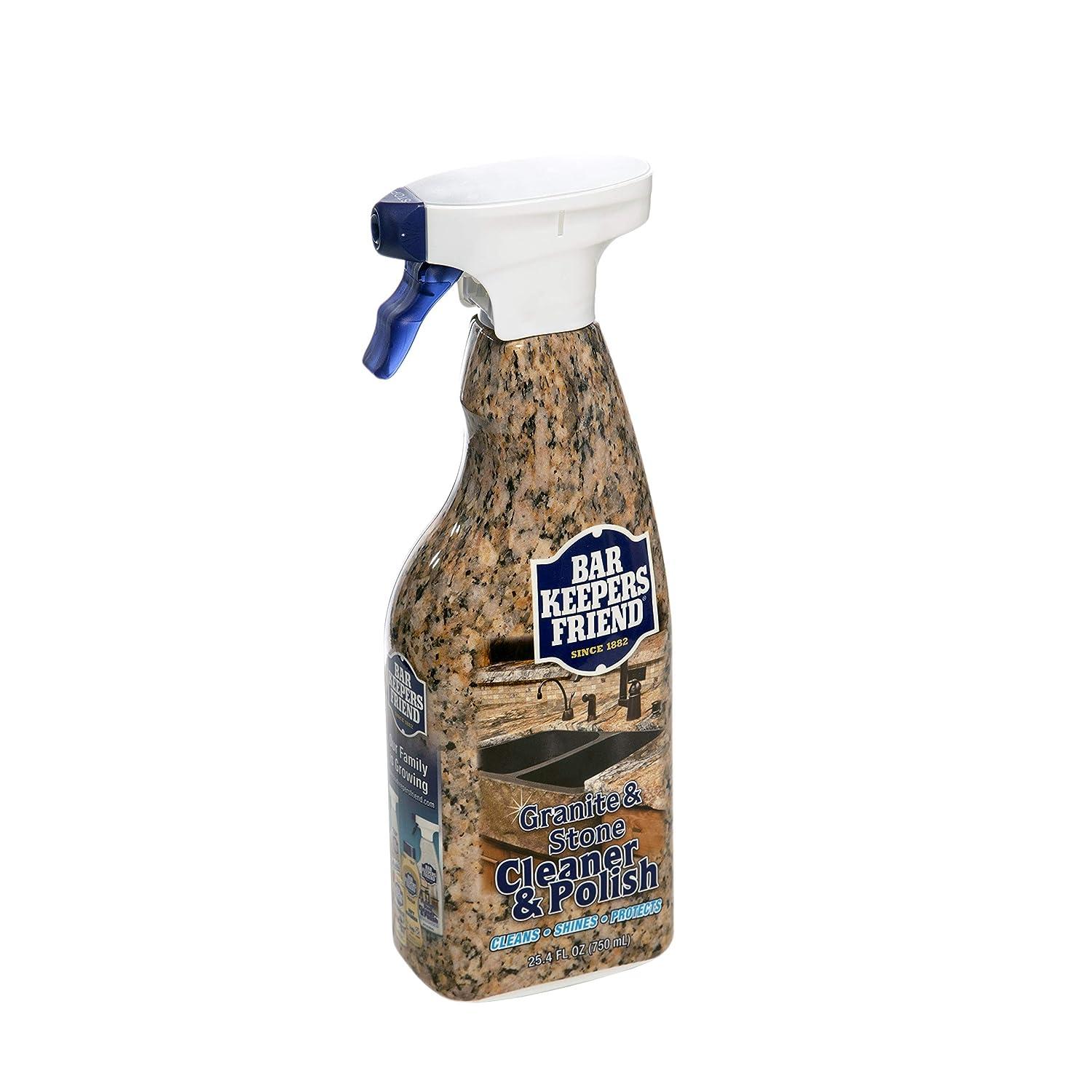 Bar Keepers Friend Granite & Stone Cleaner & Polish (25.4 oz) - Natural ...