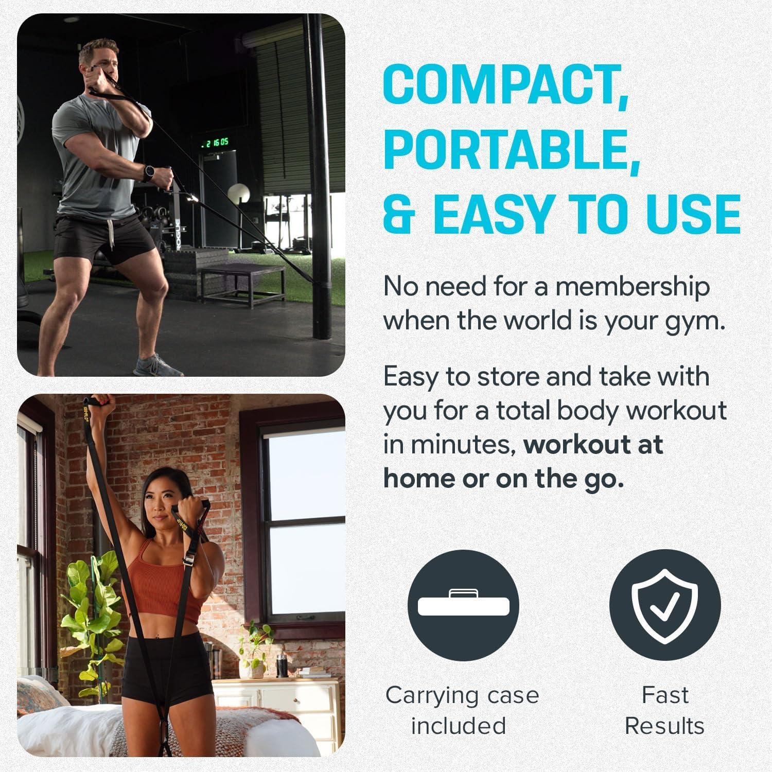 ISO-FLO Isometric Exercise Equipment | Suspension Trainer Straps ...