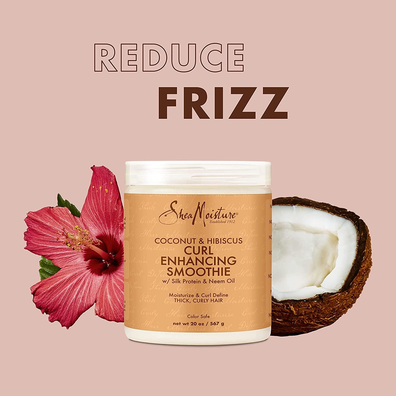 SheaMoisture Coconut & Hibiscus Curl Enhancing Smoothie 20 oz - Sulfate ...