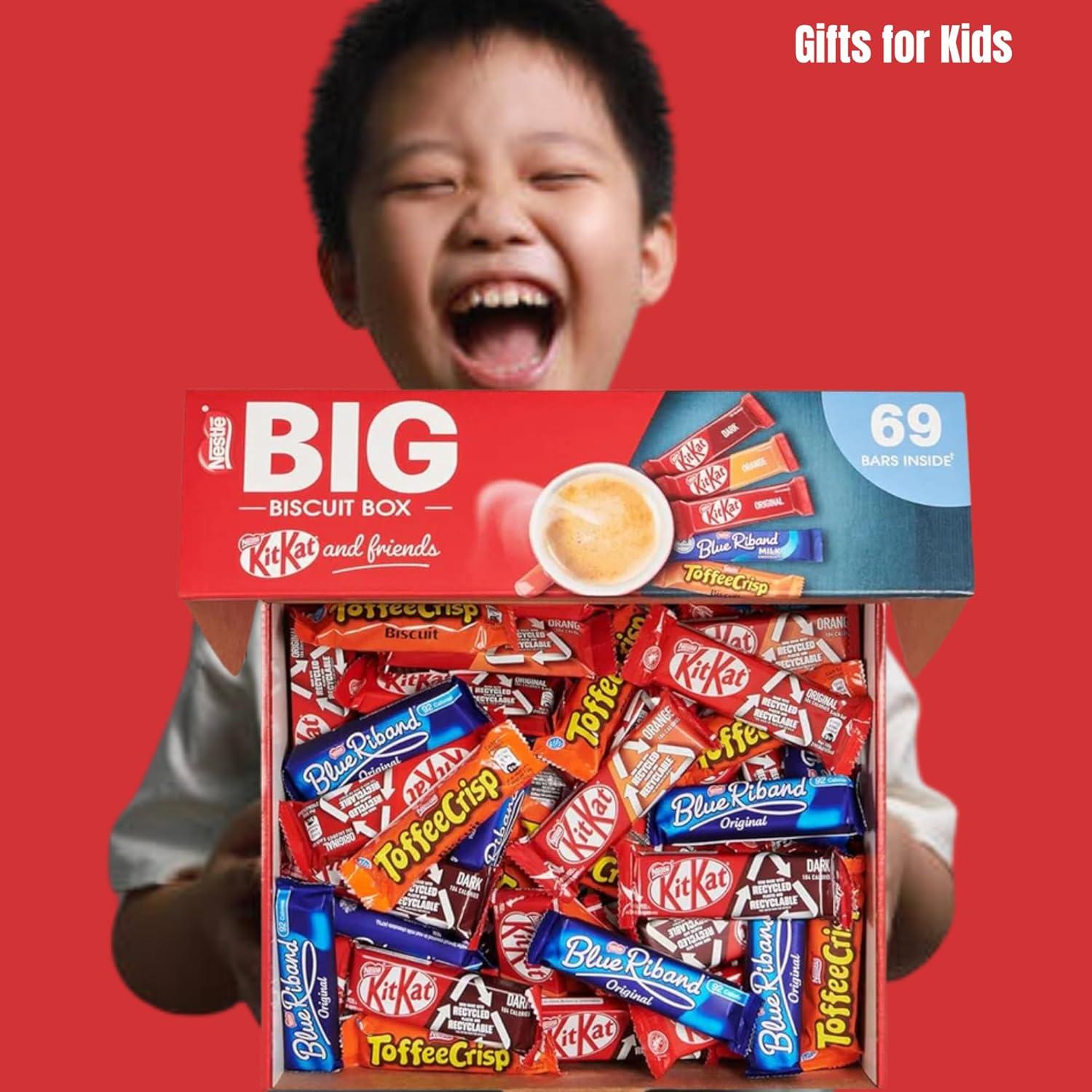 Nestle Lunchbox Snacks - The Big Biscuit Box Of Chocolate Bars ...