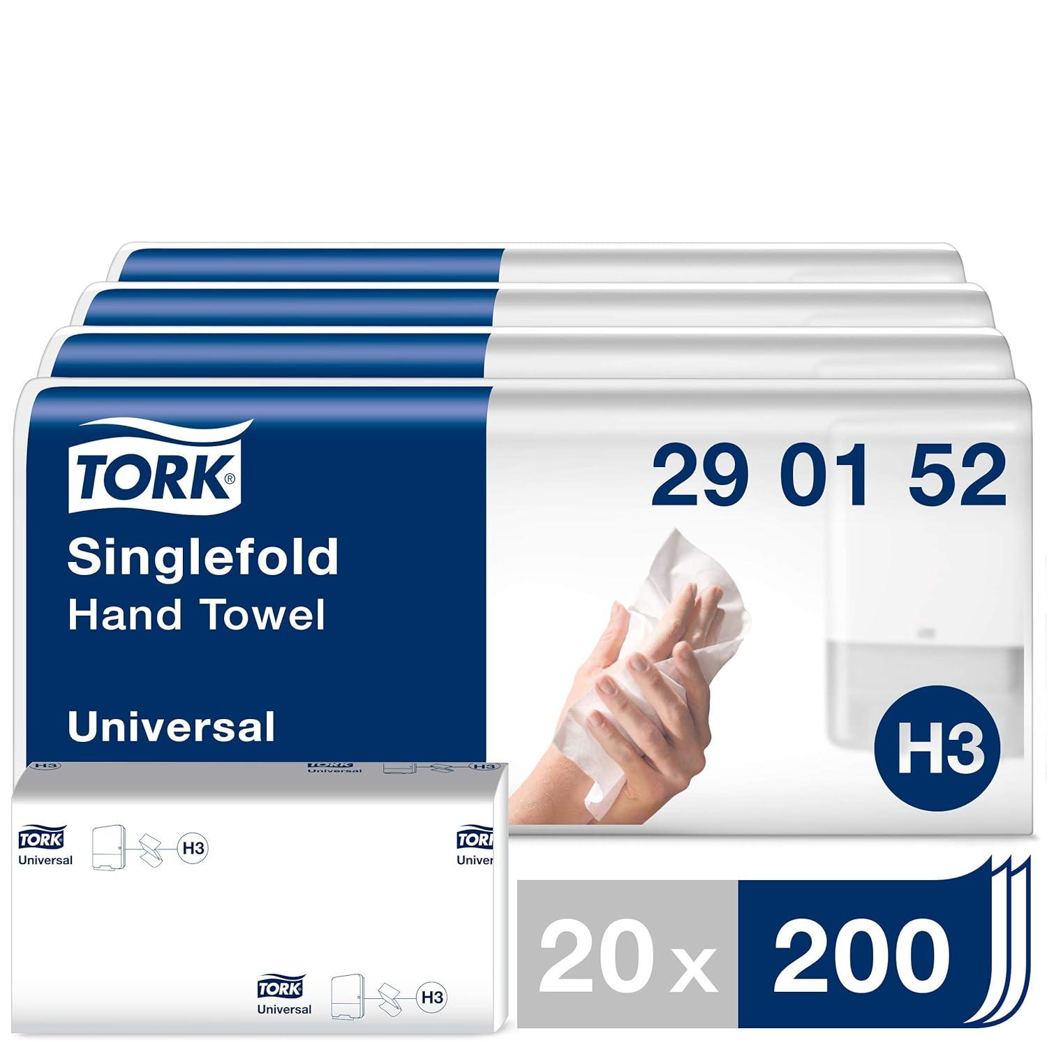 Buy Tork Zigzag Paper Towels Universal 290152 - 20x200 White Towels ...