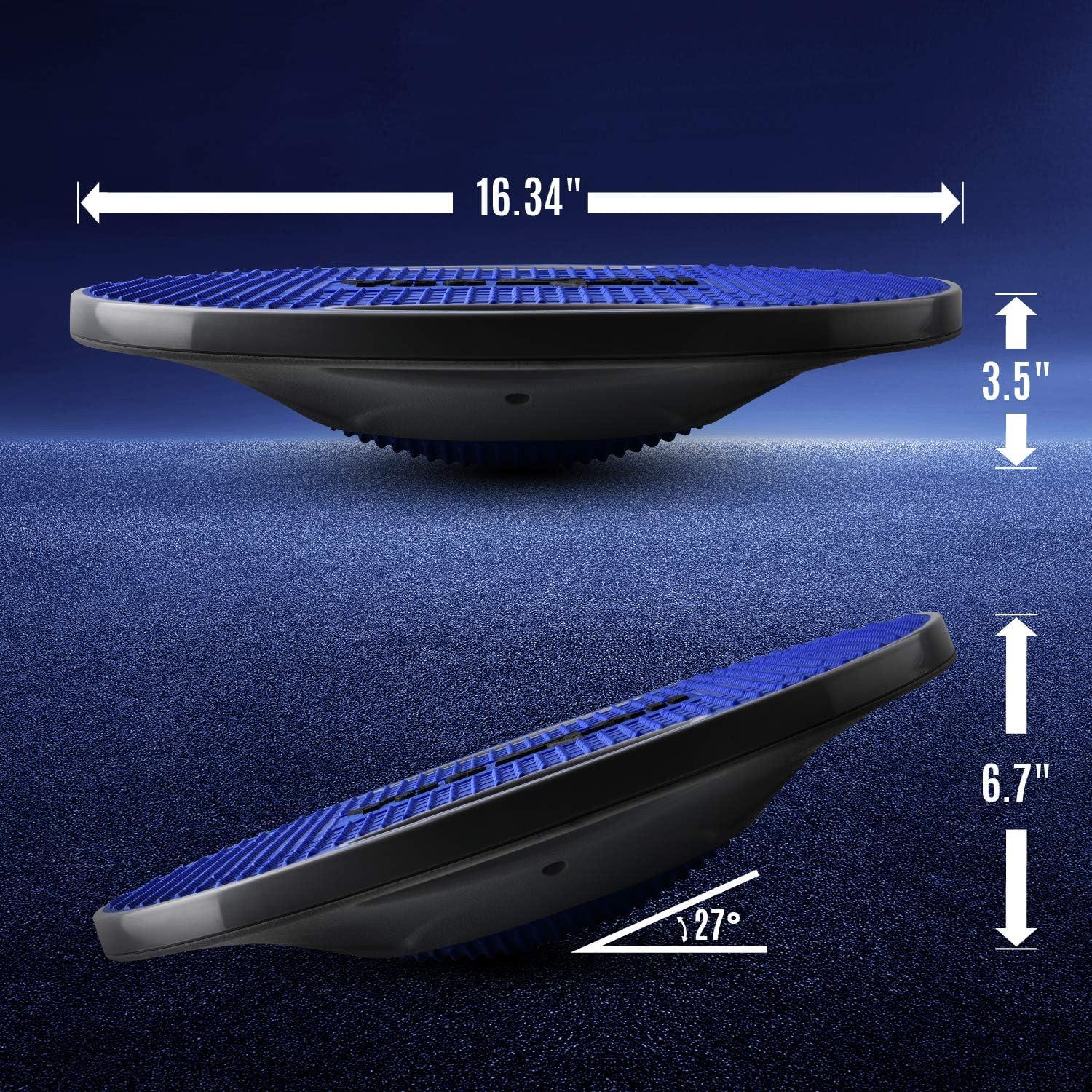 Yes4All Cobalt Blue Plastic Wobble Balance Board - Round Balance ...