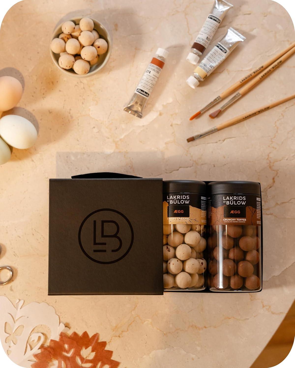 Lakrids by B low 590g Gift Box - Danish Gourmet Licorice with Crispy ...