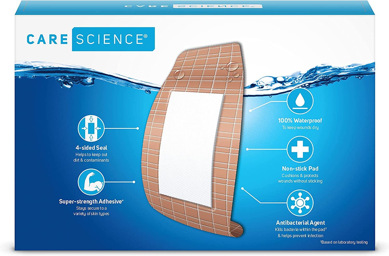Care Science Extra Large Waterproof Adhesive Bandages, 32 CT | Heavy ...