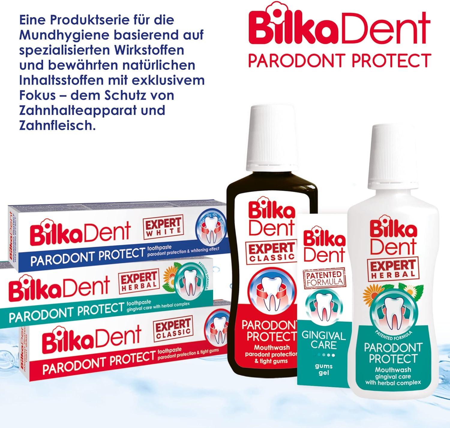 BilkaDent Expert Parodont Protect Toothpaste - 75 ml for Gingivitis ...