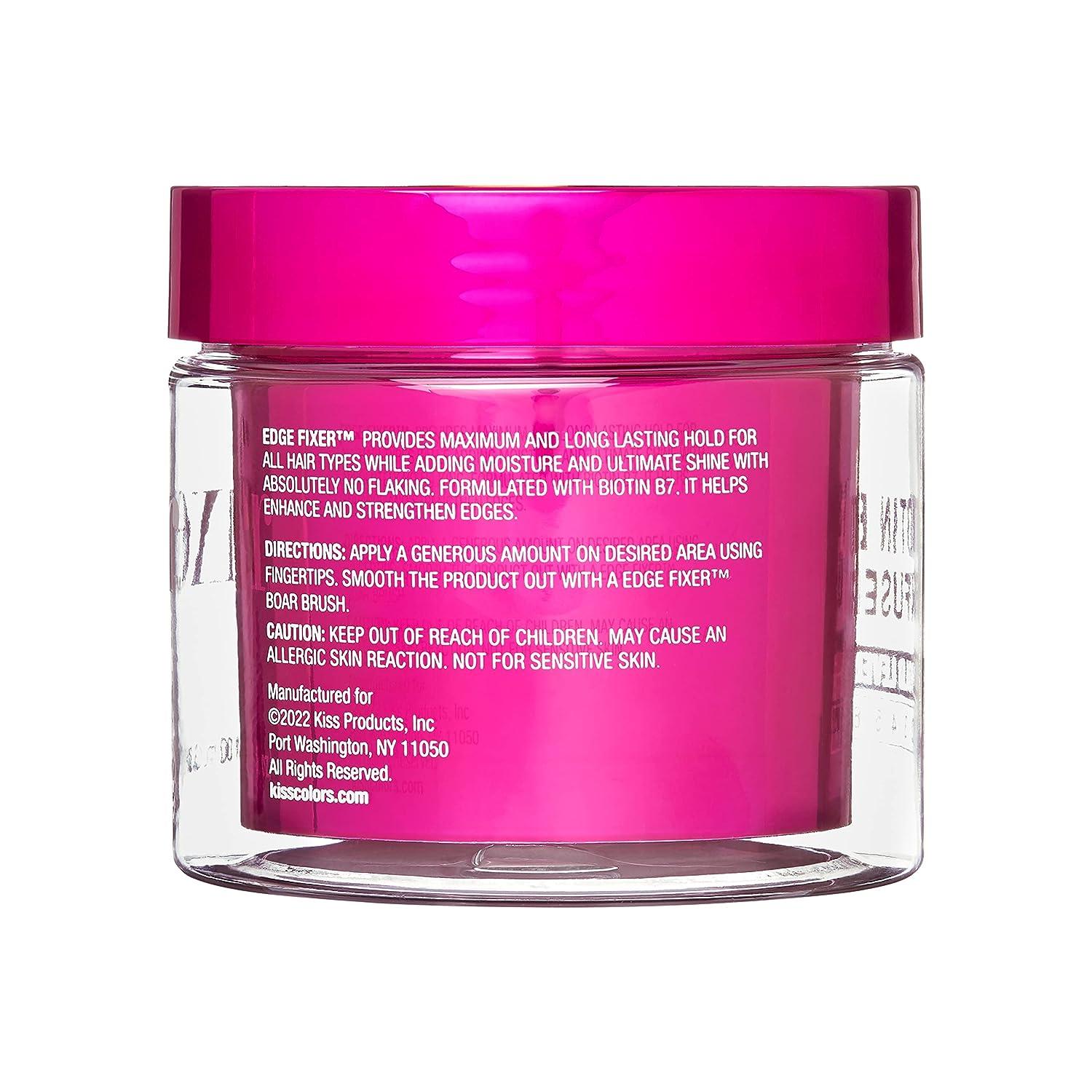 KISS COLORS Maximum Hold Edge Fixer with Biotin B7 - 24 Hour Non-Greasy ...