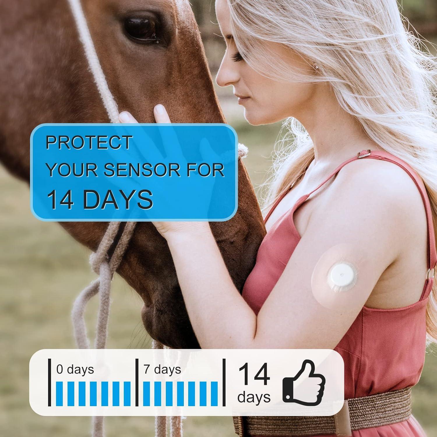 Freestyle Libre Waterproof Adhesive 55 Skin-Friendly Plasters for Libre ...