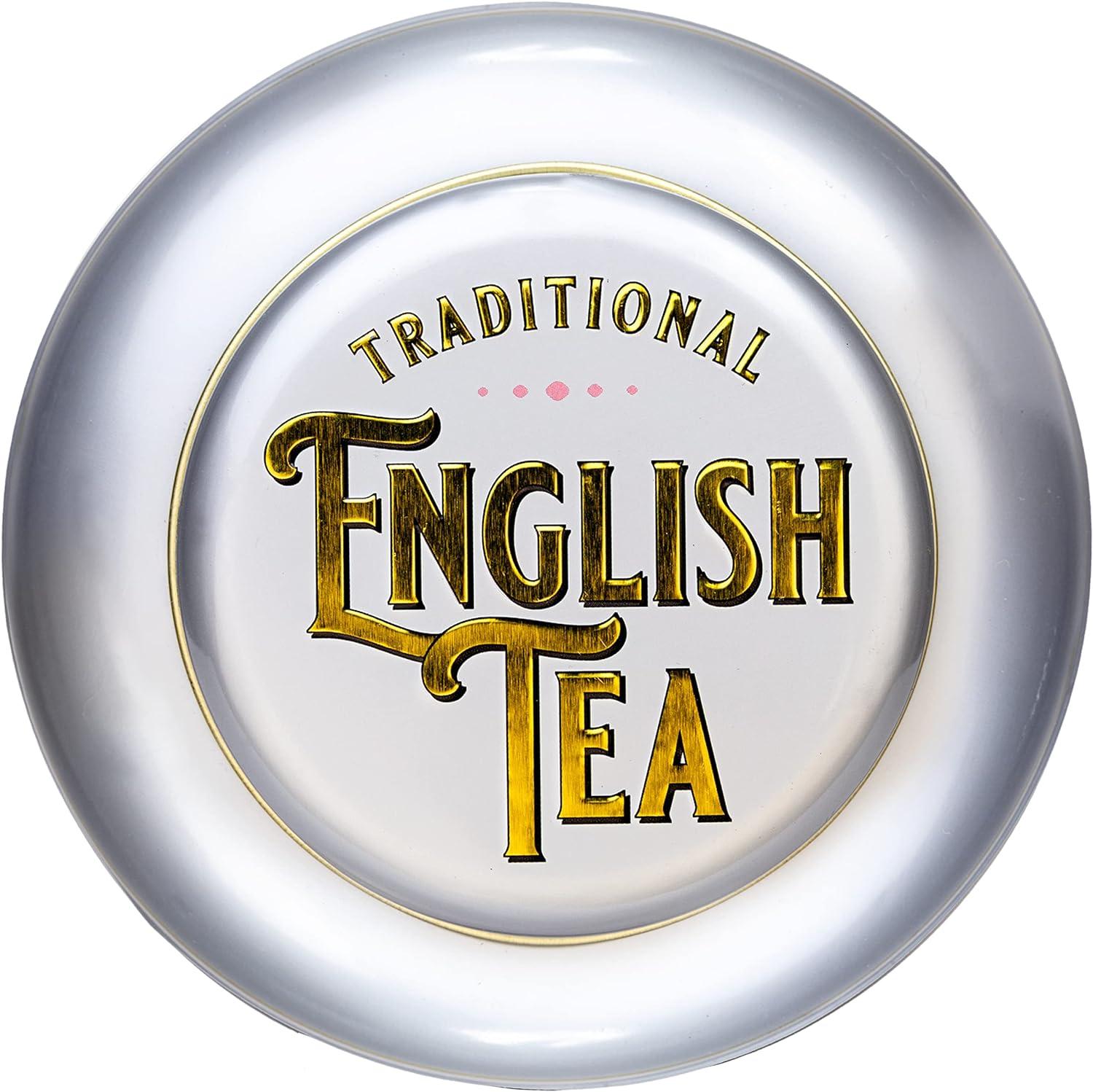 New English Teas Vintage Victorian Tea Caddy with 80 English Afternoon ...