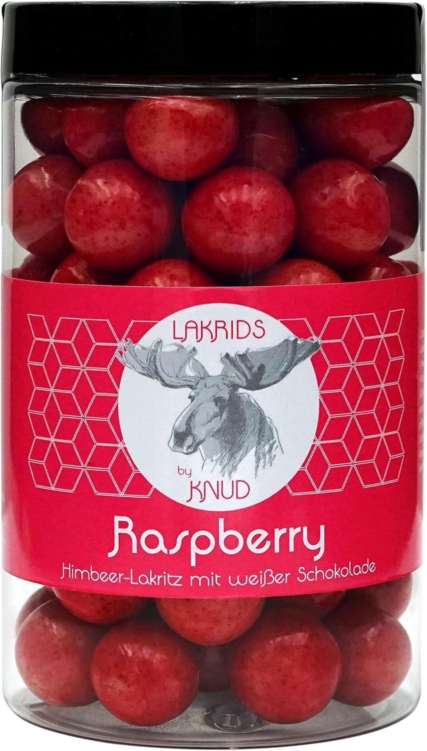 Lakrids Knud | Raspberry Liquorice 300g Can | Premium Gourmet Treats ...