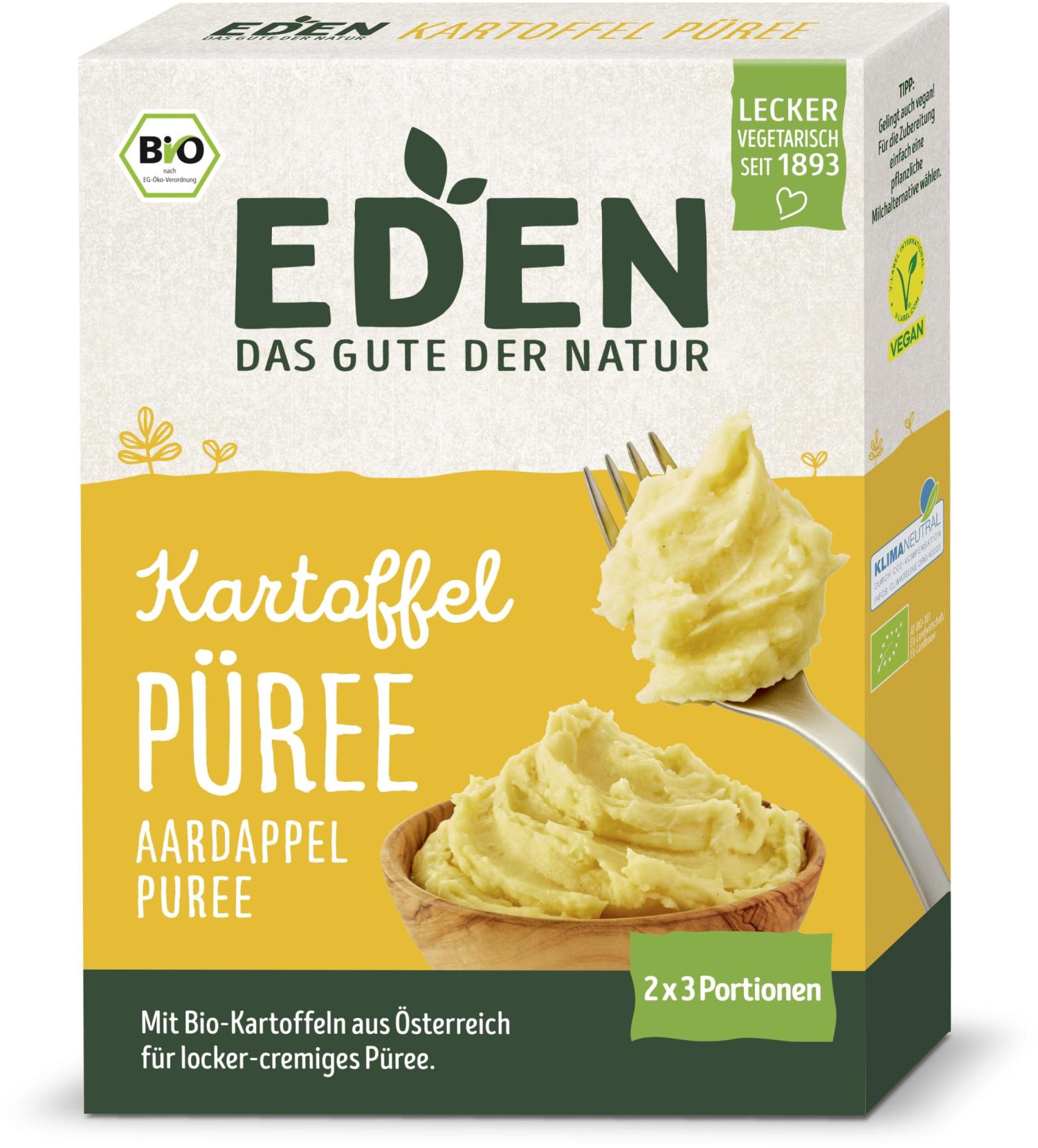 Buy EDEN Organic Mashed Potatoes (Pack of 6 x 160g) - Premium Quality ...