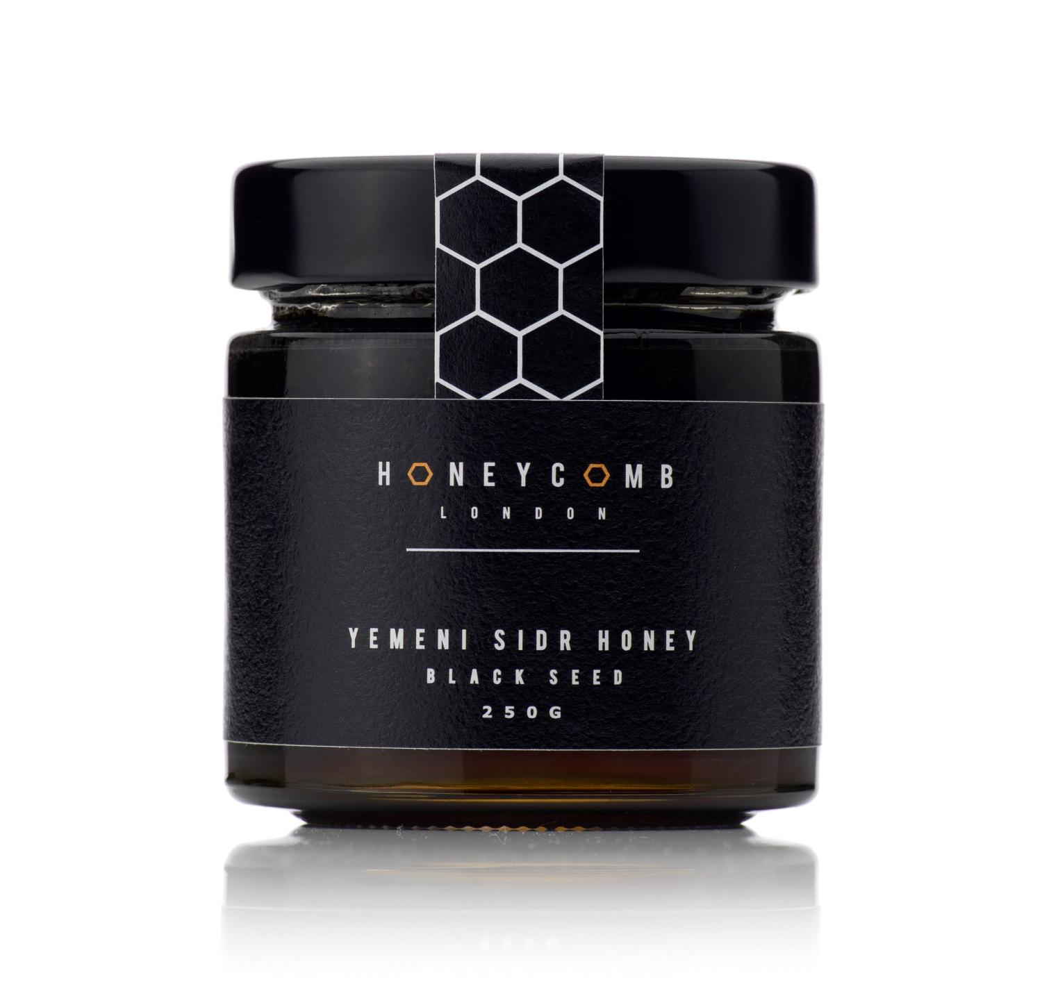Yemeni Sidr HONEY WITH BLACK SEED Raw Honey Raw Unpasteurised 100% Pure ...