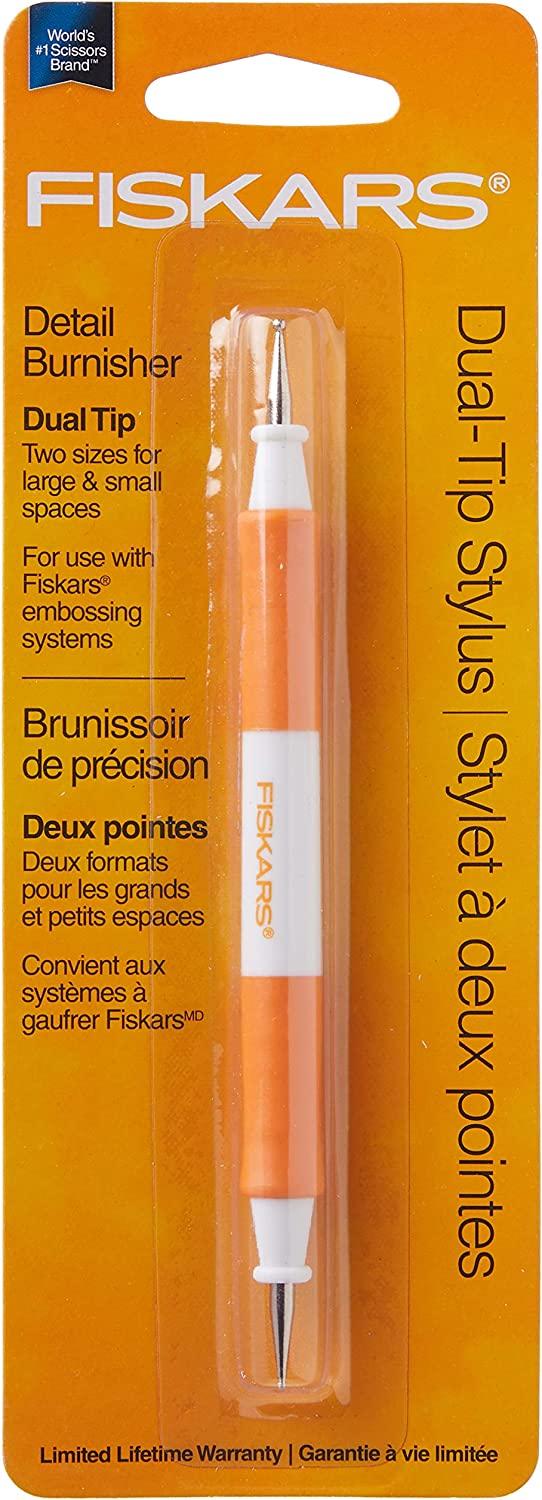 Fiskars Dual-tip Embossing Stylus - Fine and Medium Tips for Precision ...