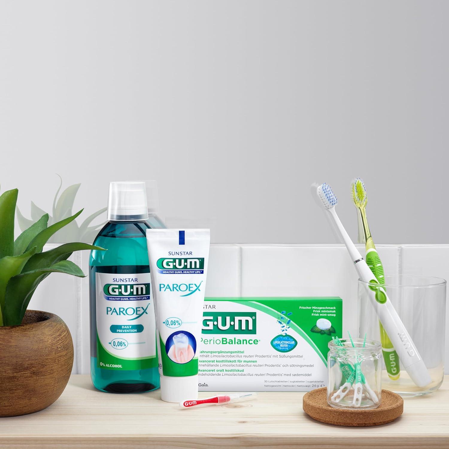 Gum Paroex 0.06% Care Mouthwash - Advanced Gum Care Alcohol-Free 2 x ...