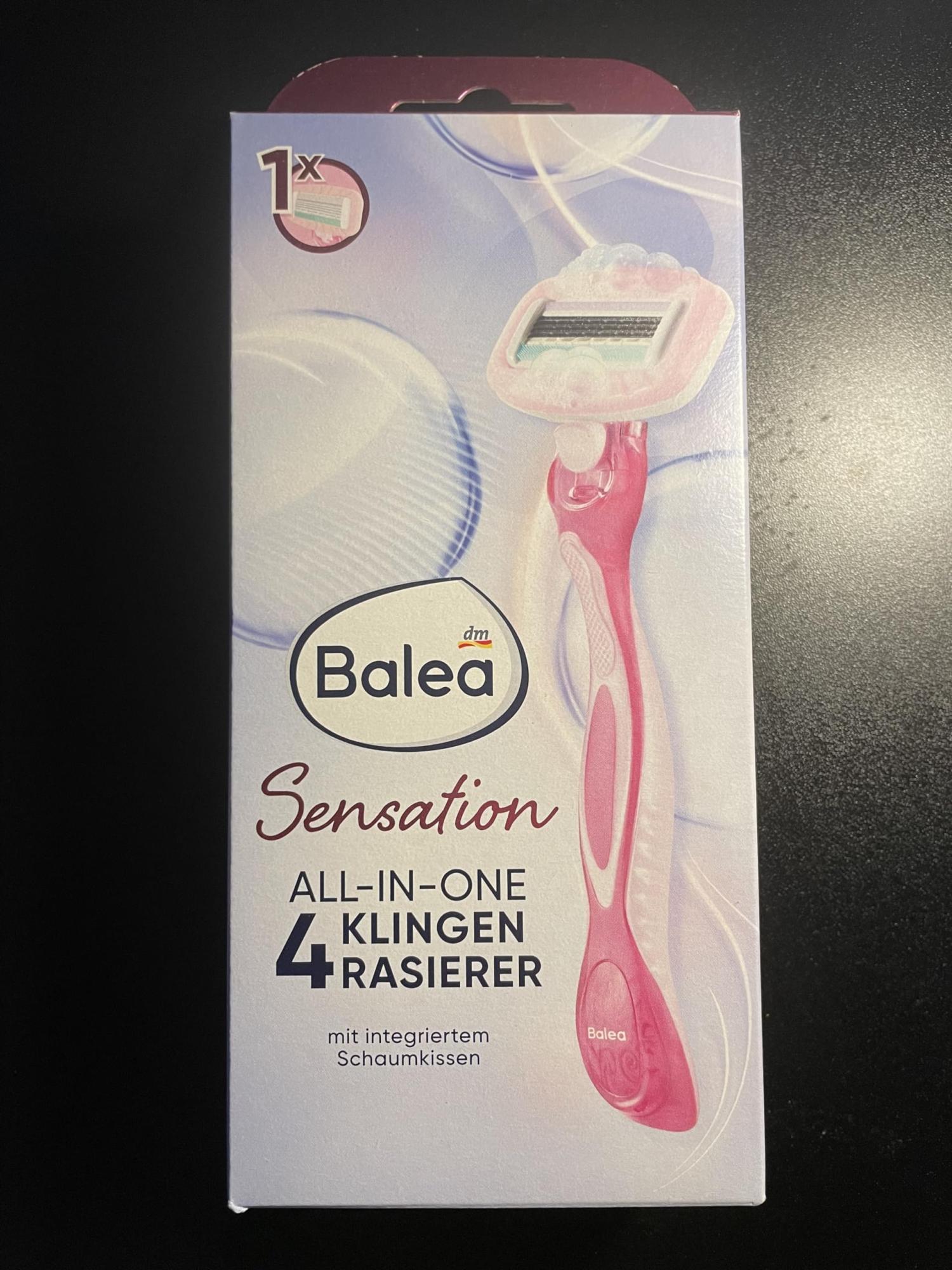 Balea Razor Sensation All-in-One 4-Blades | International Shipping ...