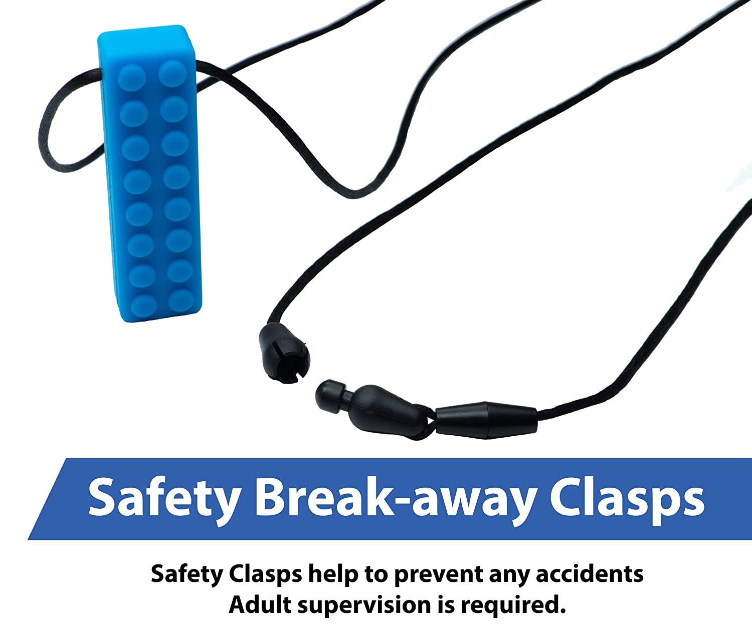 Tilcare Chew Chew Sensory Necklace - Textured Silicone Chewy Toys for ...