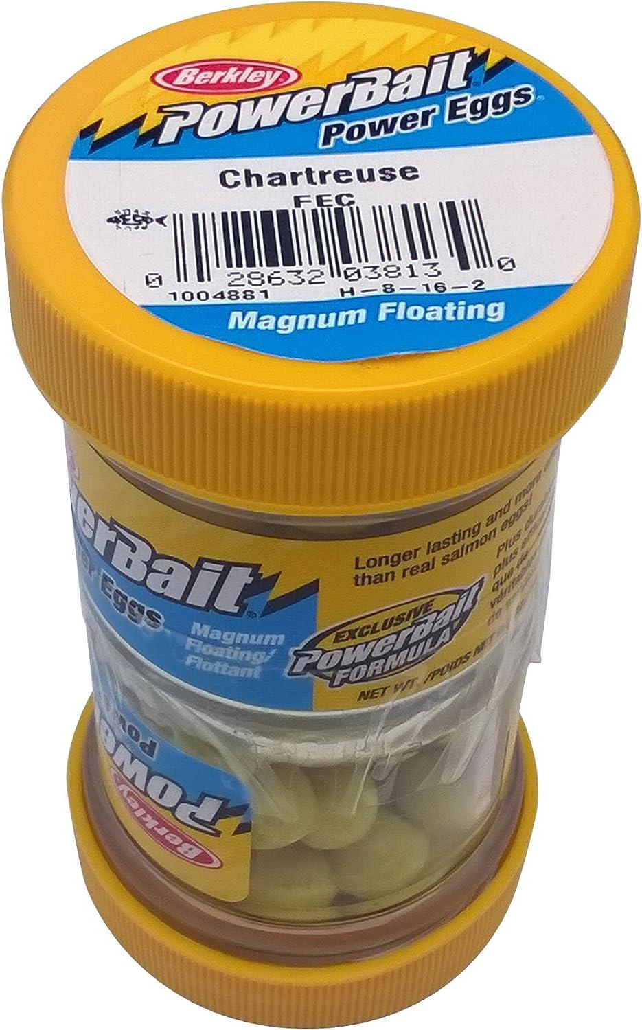Berkley PowerBait Power Eggs Floating Magnum Chartreuse - Original ...