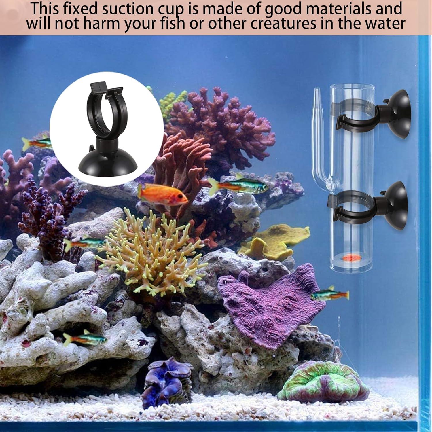 25-Piece Aquarium Suction Cups Set - Durable Clips for Air Hose & Tube ...