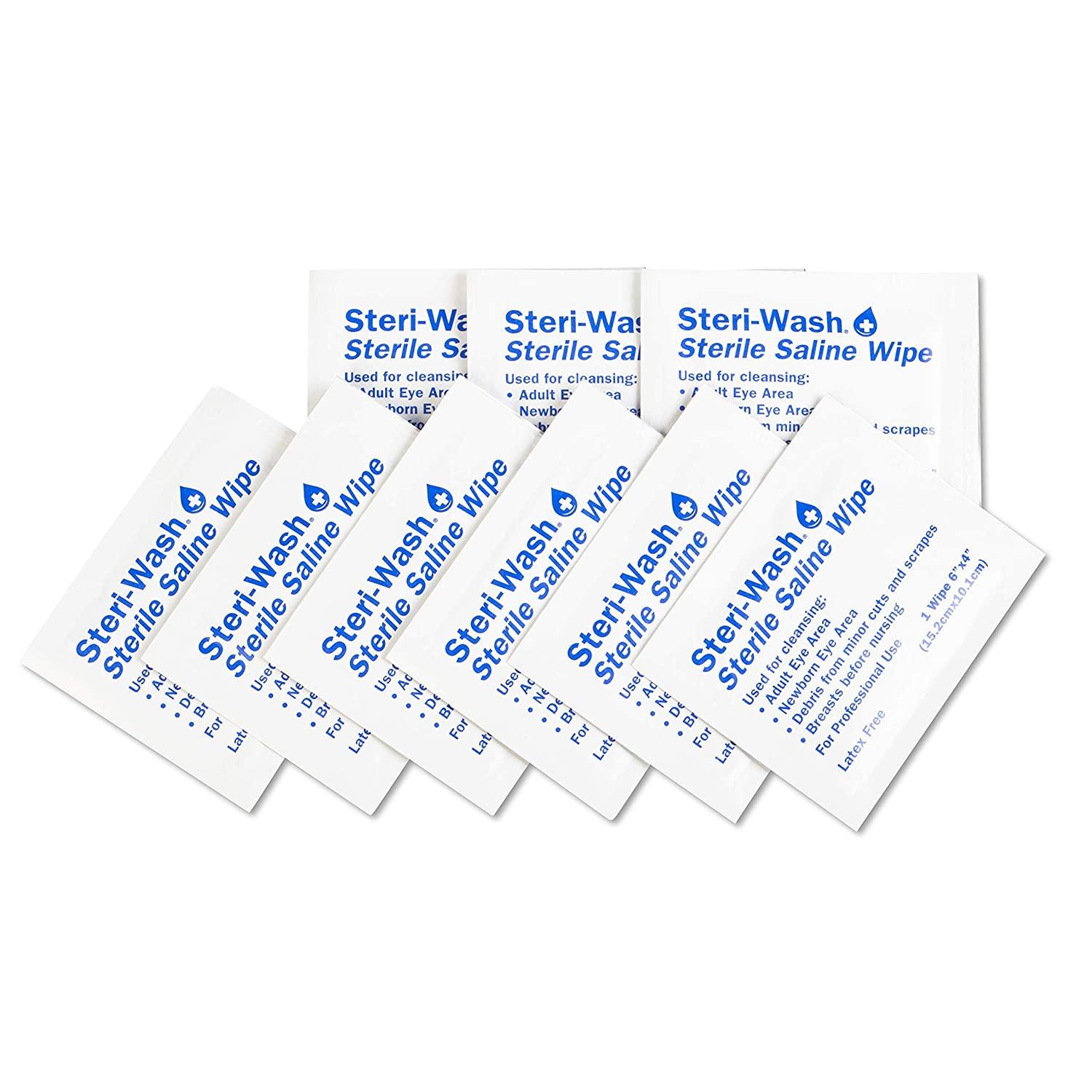 Steri-Wash Piercing Wipes 100 Count - Professional Aftercare Solution ...