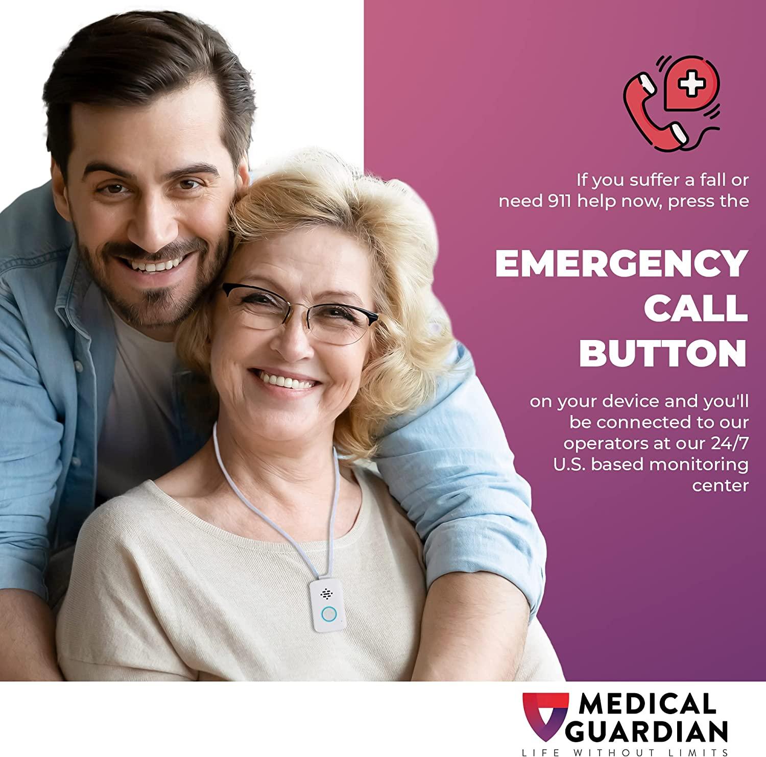 Active Guardian Mini Alert Button for Seniors - Water Resistant 24/7 ...