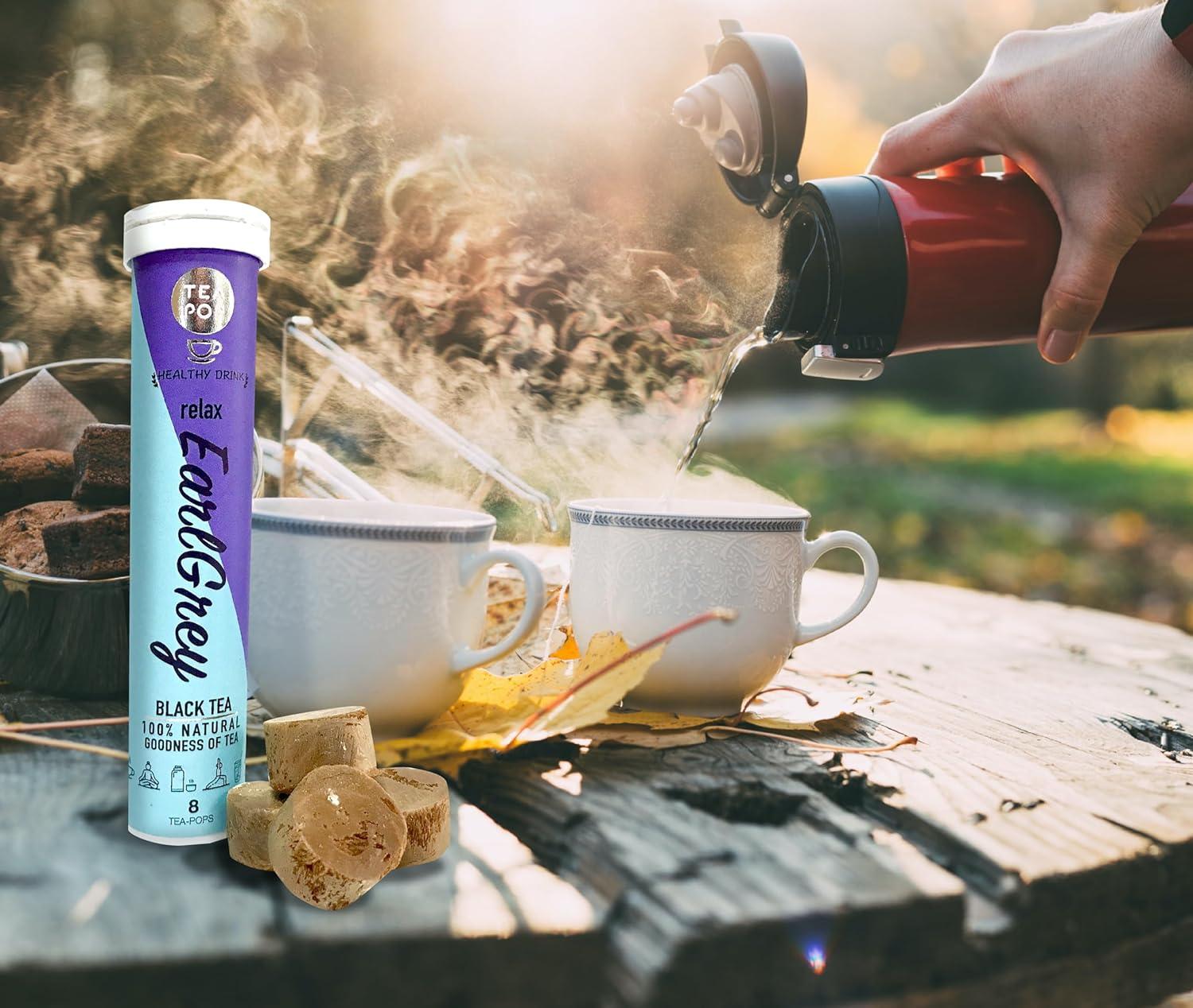 Tea-Pop Fast Brewing Crystlaiised Gourmet Tea | Made from 100% Natural ...