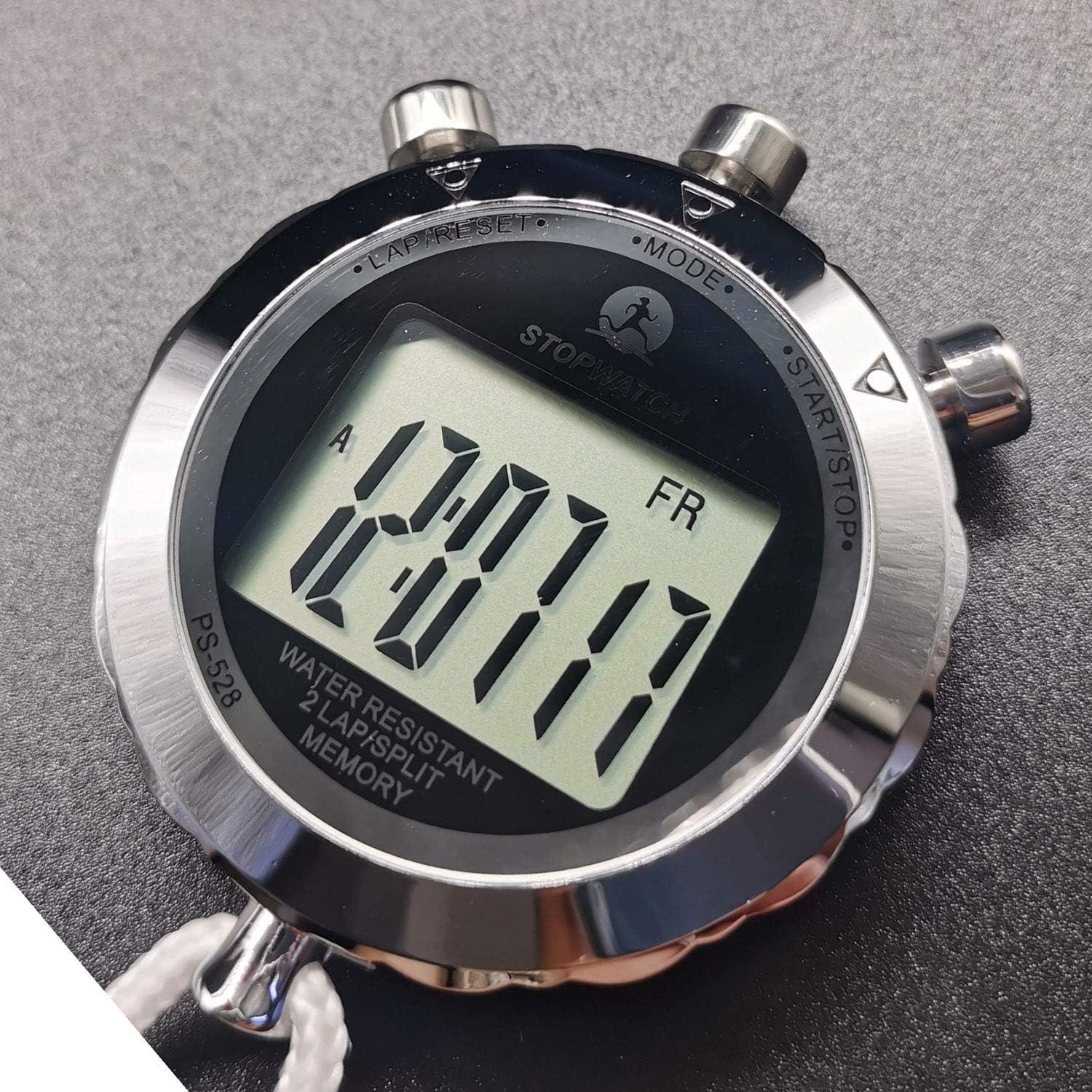 Rolilink Waterproof Stopwatch for Sports - 2 Lap Timer for Competitions ...