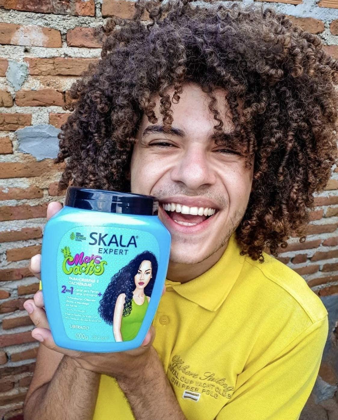 SKALA Mais Cachos Hair Cream - Nourishing Curl Enhancing Treatment ...