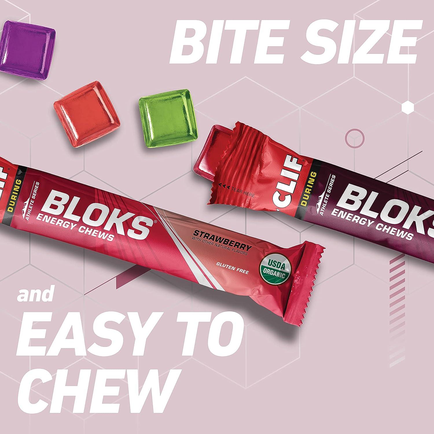 CLIF BLOKS Energy Chews Variety Pack - Non-GMO Plant Based Fuel for ...