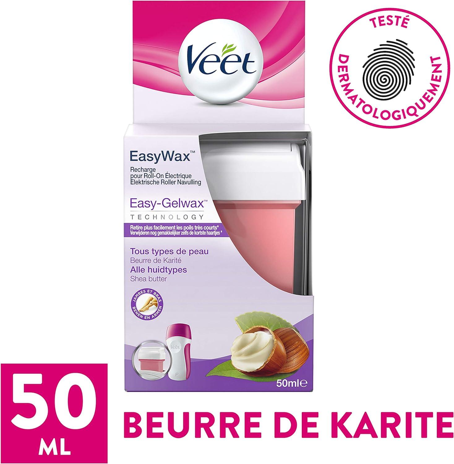 Veet Hair Removal Refill Pack for EasyWax - Smooth Skin Solution for ...