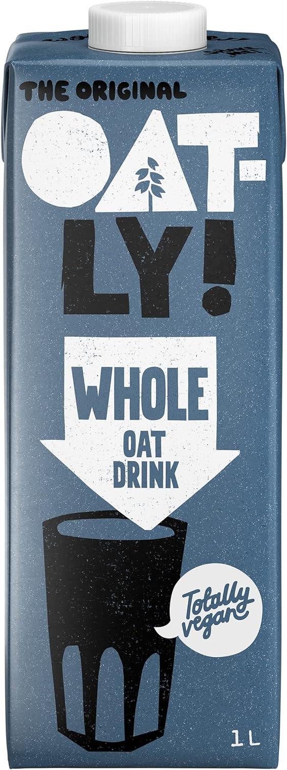 Oatly Whole Oat Drink 1 Litre (Pack of 6) | Buy Now with Express International Delivery ...