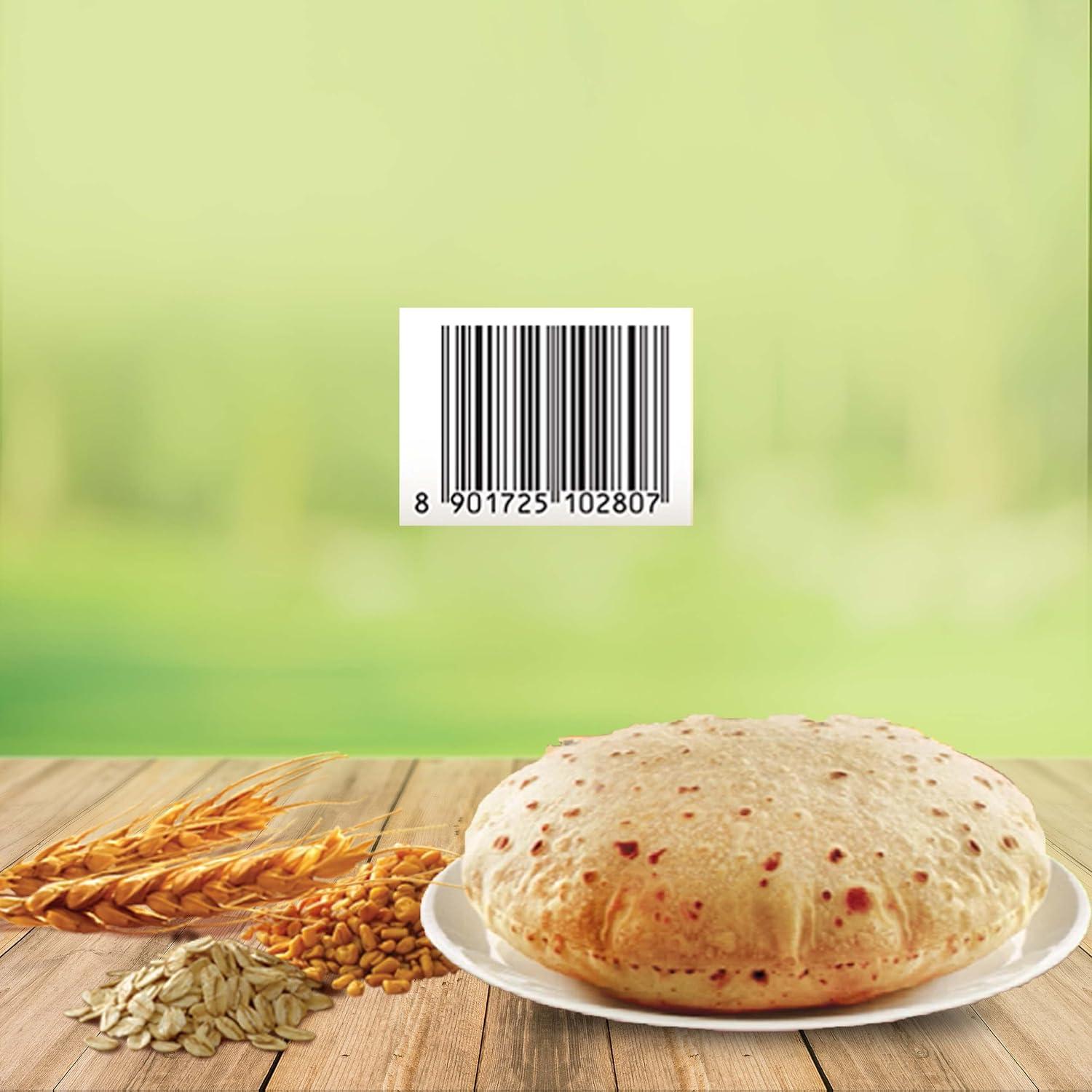 AASHIRVAAD Whole Wheat Flour with Multigrain & Fenugreek 2kg - Low ...