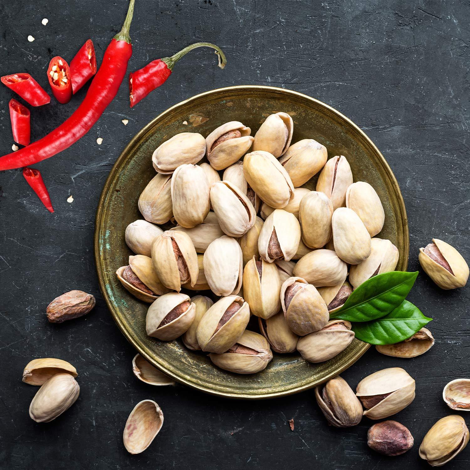 Wonderful Pistachios Sweet Chili Pouch 7oz - Delicious Spicy Snack (1 ...