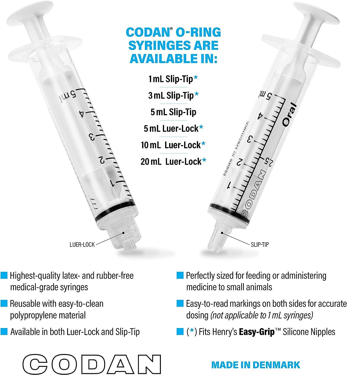 CODAN Luer-Lock O-Ring Syringes 10 mL (3) | Buy Now with Express ...