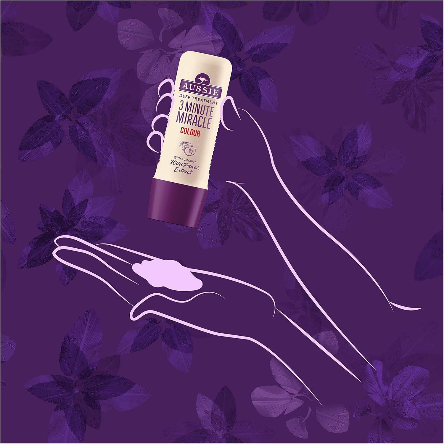 Aussie 3 Minute Miracle Colour Intensive Treatment for Coloured Hair ...