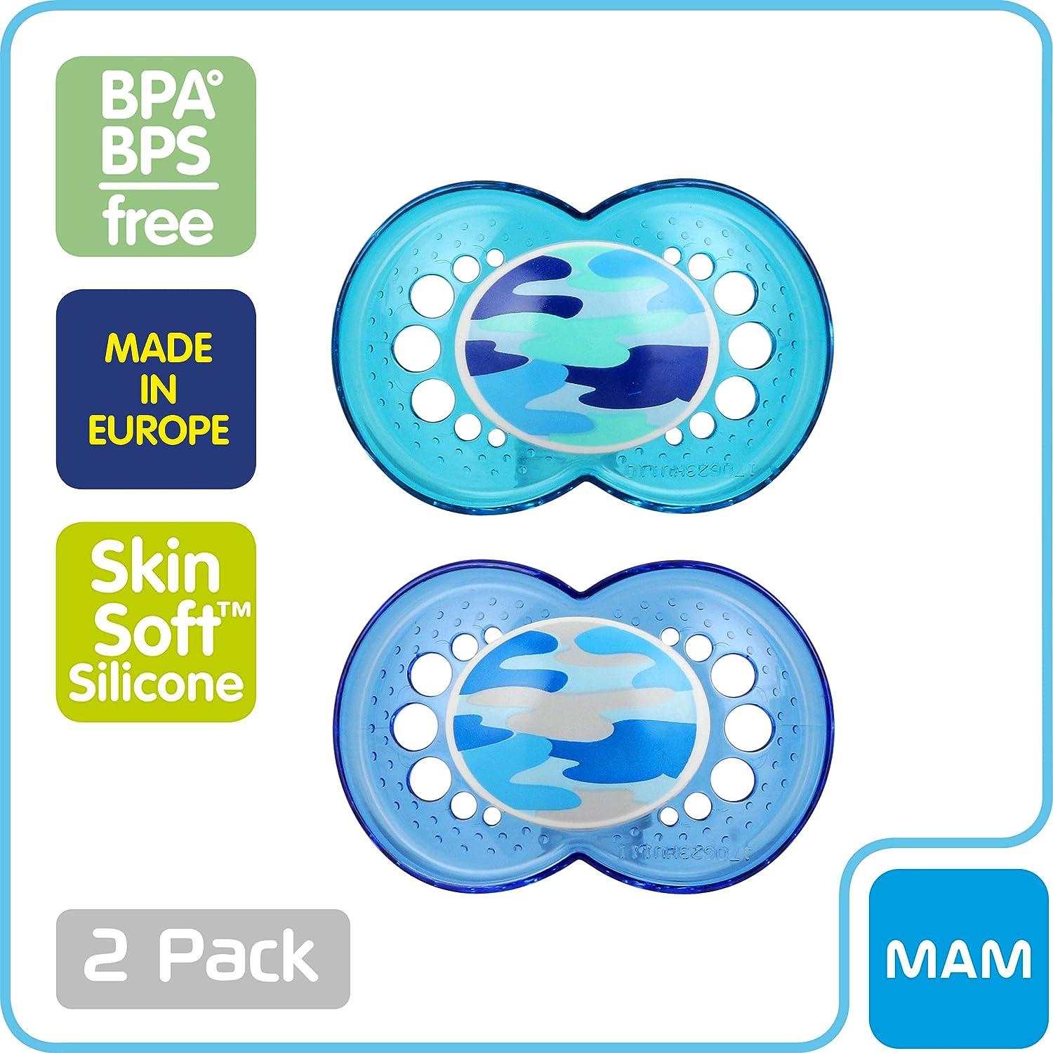 MAM Original Baby Pacifier | Nipple Shape for Healthy Oral Development ...