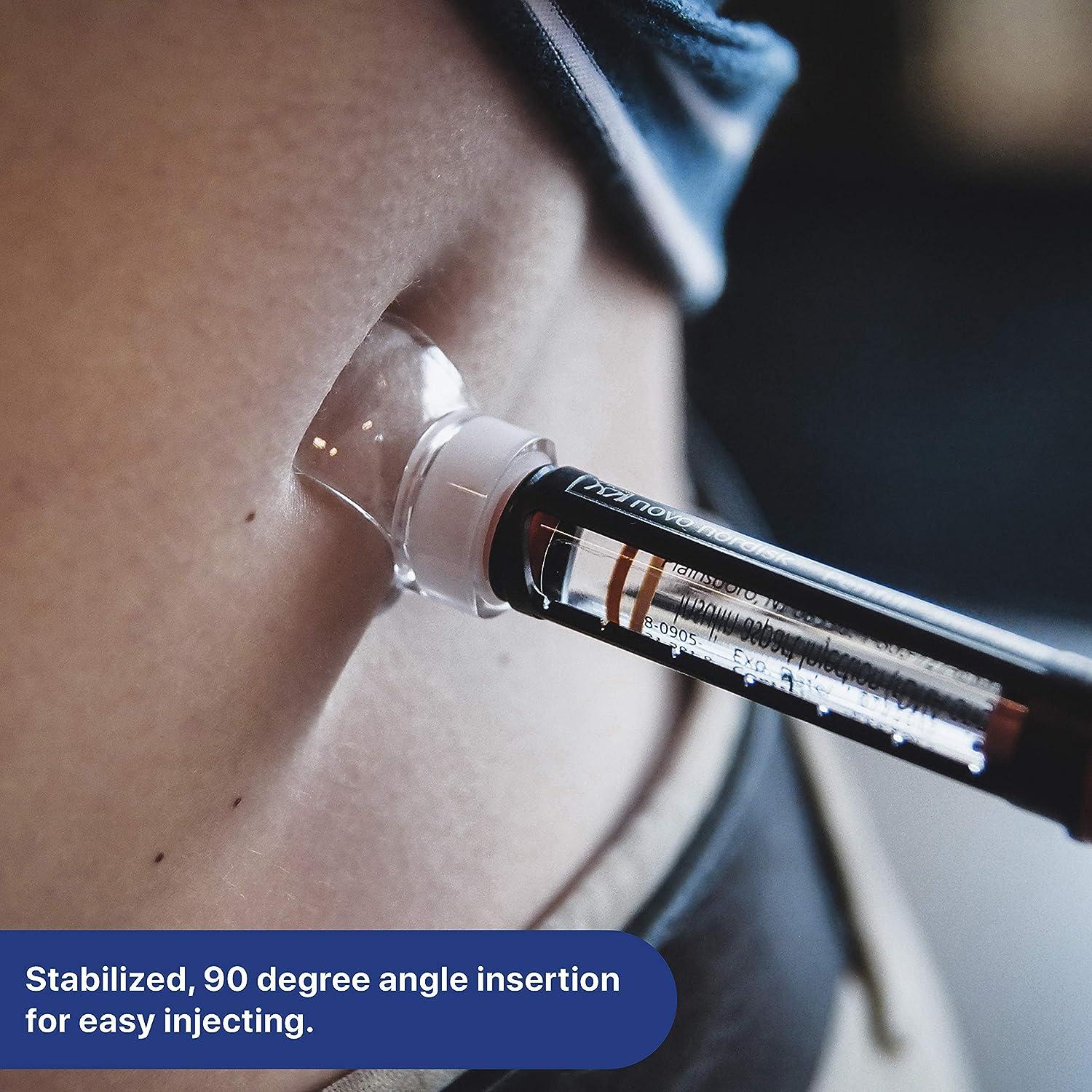 STEADY SHOT for 8MM Pen Needles | Insulin Injection Aid | Rotate with ...