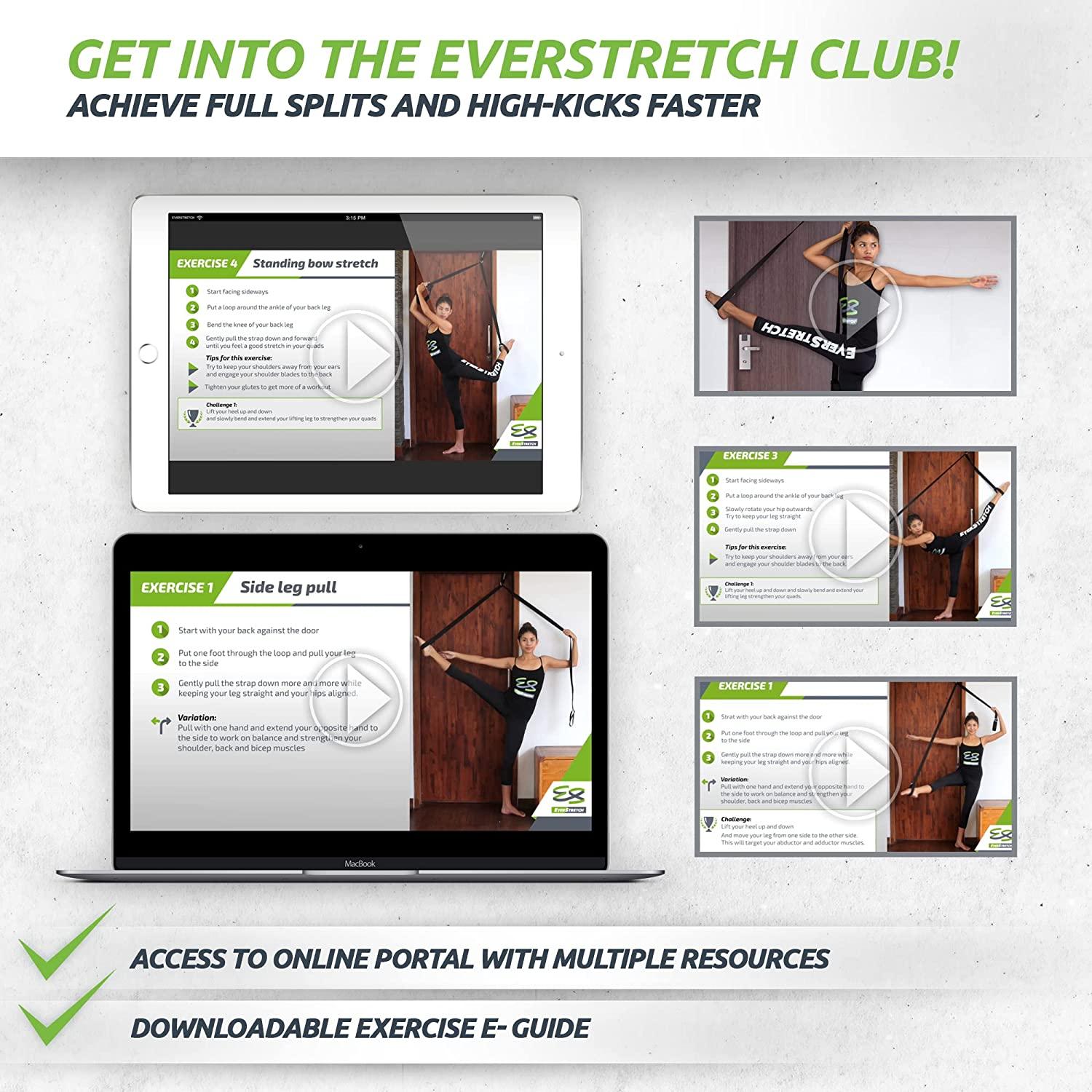 EverStretch Leg Stretcher LITE: Get Flexible with Over The Door ...