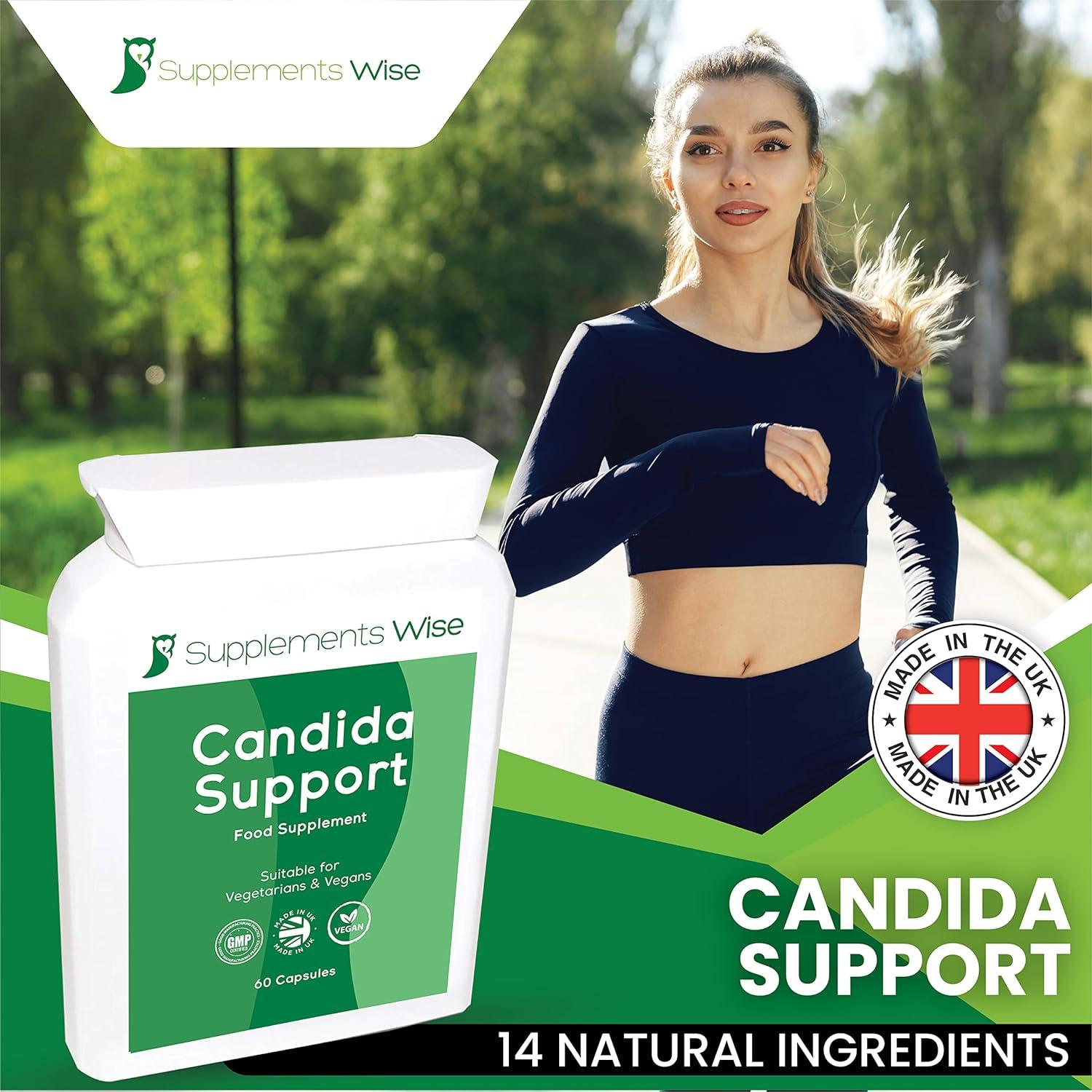 Candida Support Capsules - Men and Women Thrush Treatment - Yeast ...
