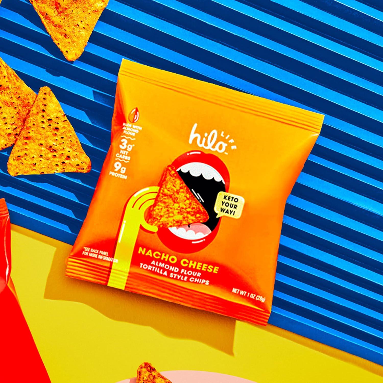 Hilo Life Low Carb Keto Friendly Tortilla Chip Snack Bags 4 Flavor ...