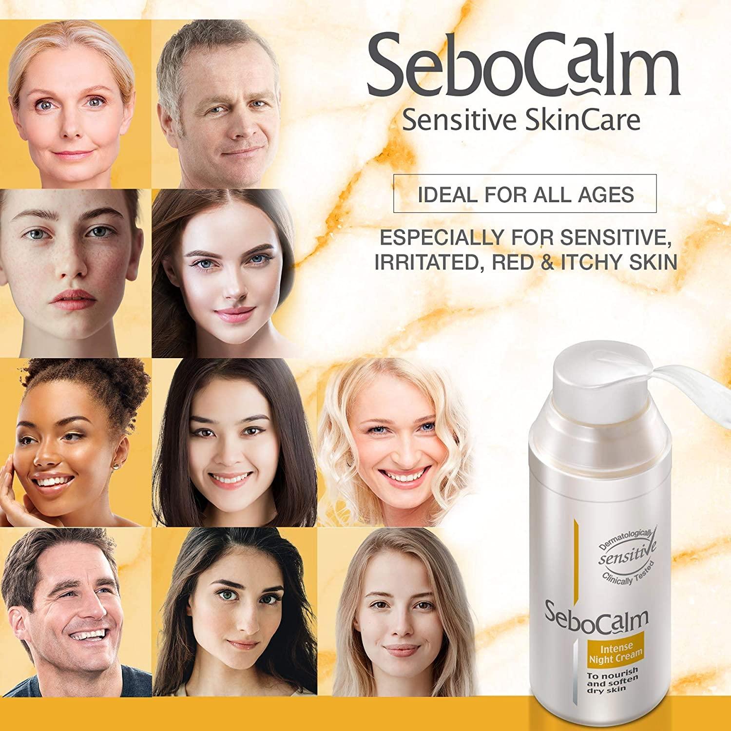 SeboCalm Nighttime Anti Aging Night Cream | Hydrating Firming ...